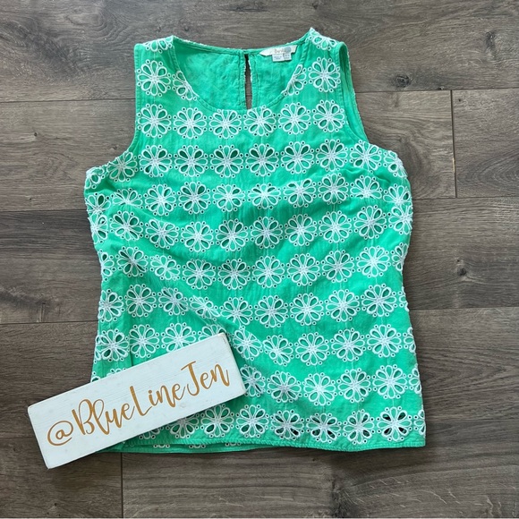 Boden | Tops | Boden Katie Embroidered Eyelet Shell | Poshmark